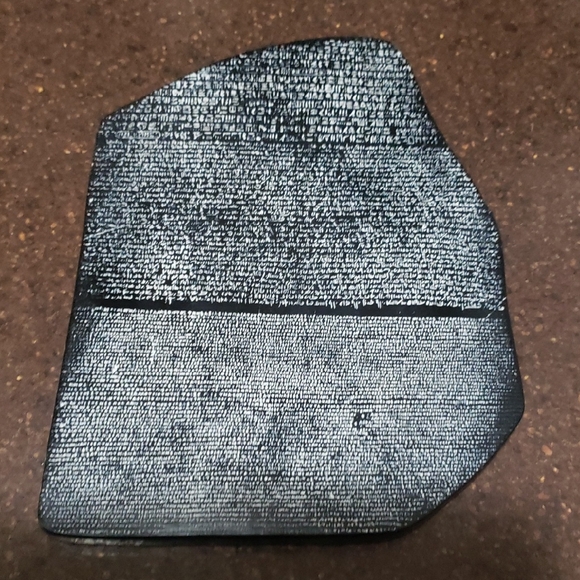 Rosetta Stone | Accents | Egyptian Rosetta Stone Wall Sculpture Plaque ...